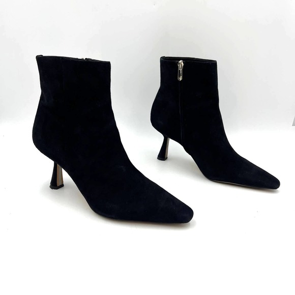 Sam Edelman | Shoes | Sam Edelman Samantha Bootie Black Suede Ankle ...
